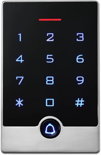 Security Door Access Control Keypad, RFID Keypad with ID Key Fobs, Stand-Alone Keypad, Support ...