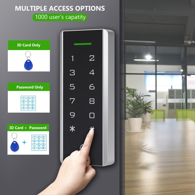 Door Access Control System, 125KHz Proximity RFID Card Access Control ...