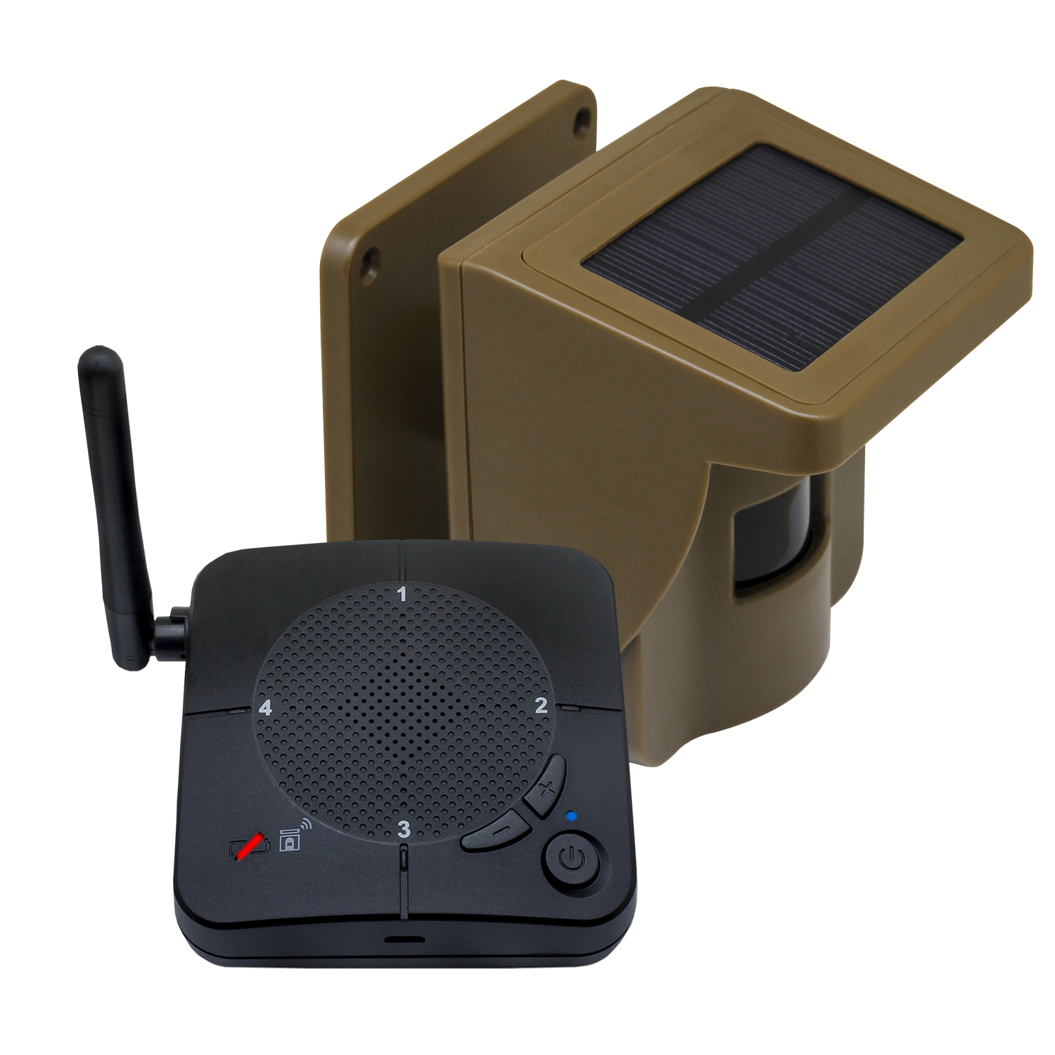 1/2 Mile Solar Driveway Alarm Sytem, Wireless Long Range Indoor Outdoor ... 1/2 Mile Solar Driveway Alarm Sytem, Wireless Long Range Indoor Outdoor ...